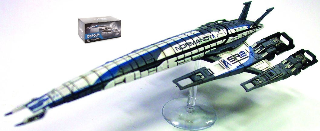Mass Effect SSV Normandy Replica Ship