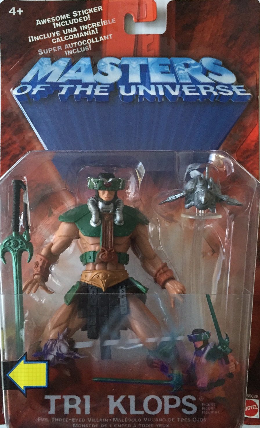 Masters of the Universe Tri Klops Figure