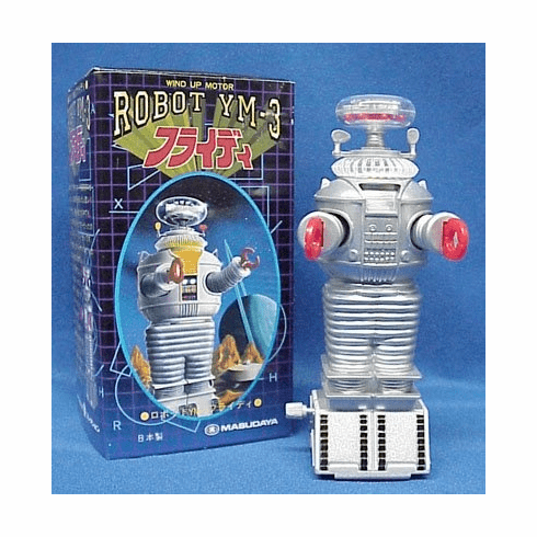 Masudaya Robot YM-3 Wind Up Motor