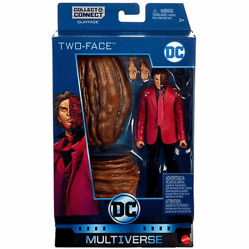 Mattel DC Multiverse Clayface Series Two-Face Figure