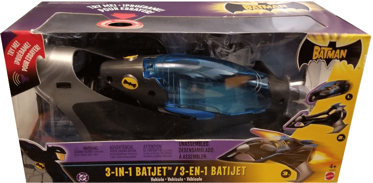 Mattel The Batman 3-in-1 Batjet Vehicle