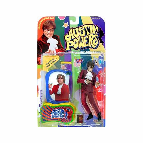 McFarlane Austin Powers Red Suit Action Figure