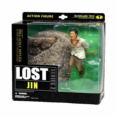 McFarlane Lost Series 2 Jin Action Figure with Sound