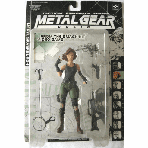 McFarlane Metal Gear Solid Meryl Silverburgh Figure