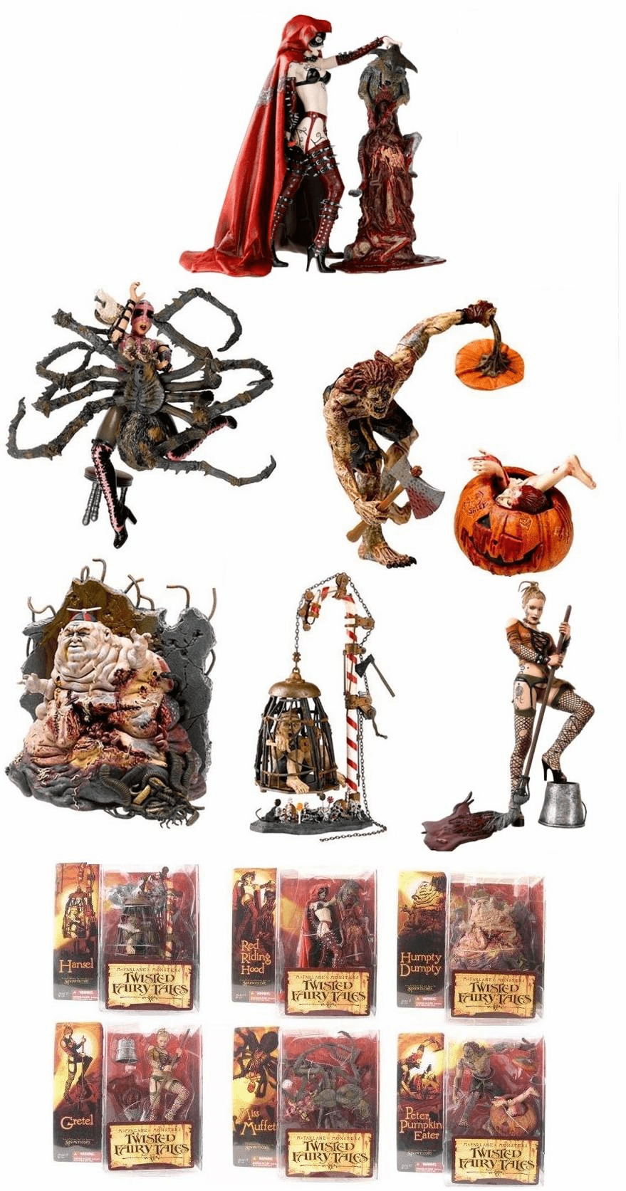 McFarlane Monsters Series 4 Twisted Fairy Tales