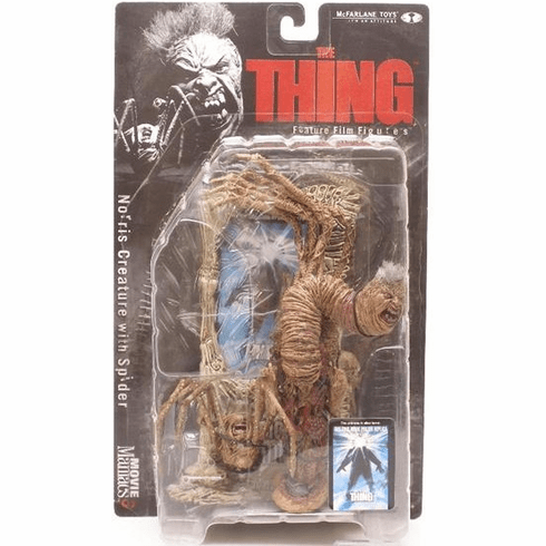 McFarlane Movie Maniacs 3 The Thing Norris Creature with Spider Figure