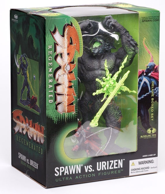 McFarlane Spawn Rengenerated Series 28 Spawn vs. Urizen 2 Figure Set