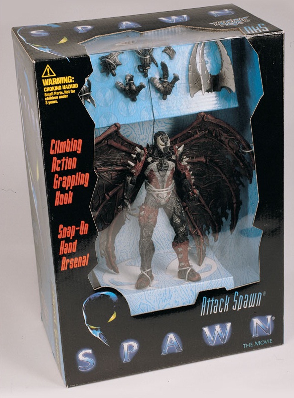 McFarlane Spawn the Movie Deluxe Attack Spawn Box Set
