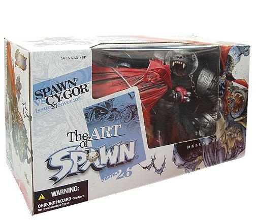 McFarlane The Art of Spawn Series 26 Spawn vs Cy-Gor Figure Set