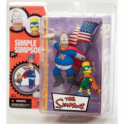 McFarlane The Simpsons Simple Simpson Figures