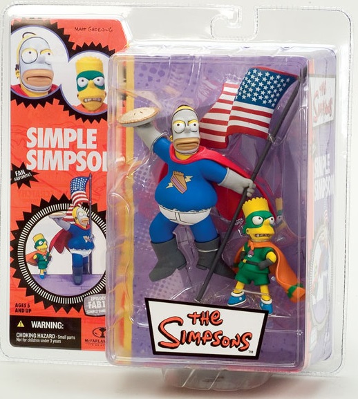 McFarlane The Simpsons Simple Simpson Figures