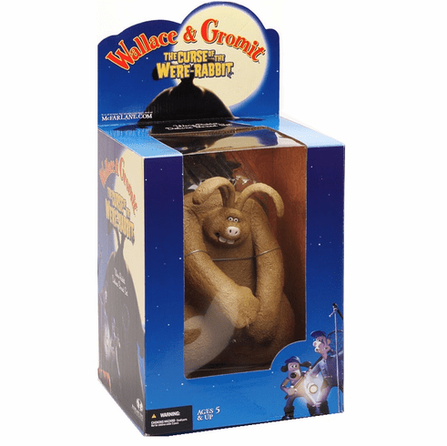 McFarlane Wallace & Gromit The Were-Rabbit Deluxe Action Figure