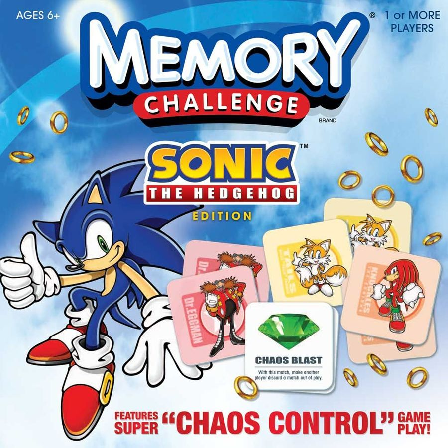 Memory Challenge Sonic the Hedgehog Game