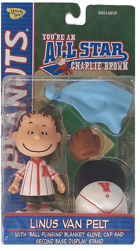 Memory Lane Peanuts All Star Charlie Brown Baseball Linus Figure