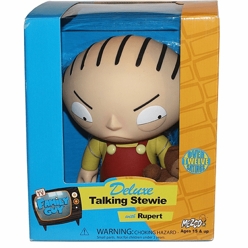 Mezco Family Guy Deluxe Talking Stewie Figure