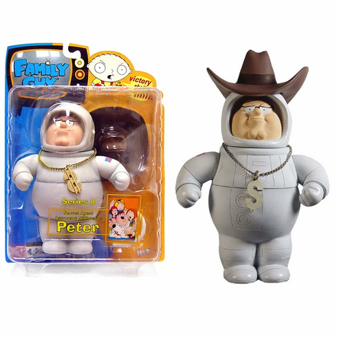 Mezco Family Guy Secret Agent Astronaut Millionaire Peter Figure