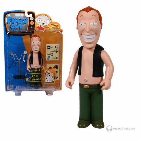 Mezco Family Guy Series 5 Salesman Tattoo Artist Action Figure