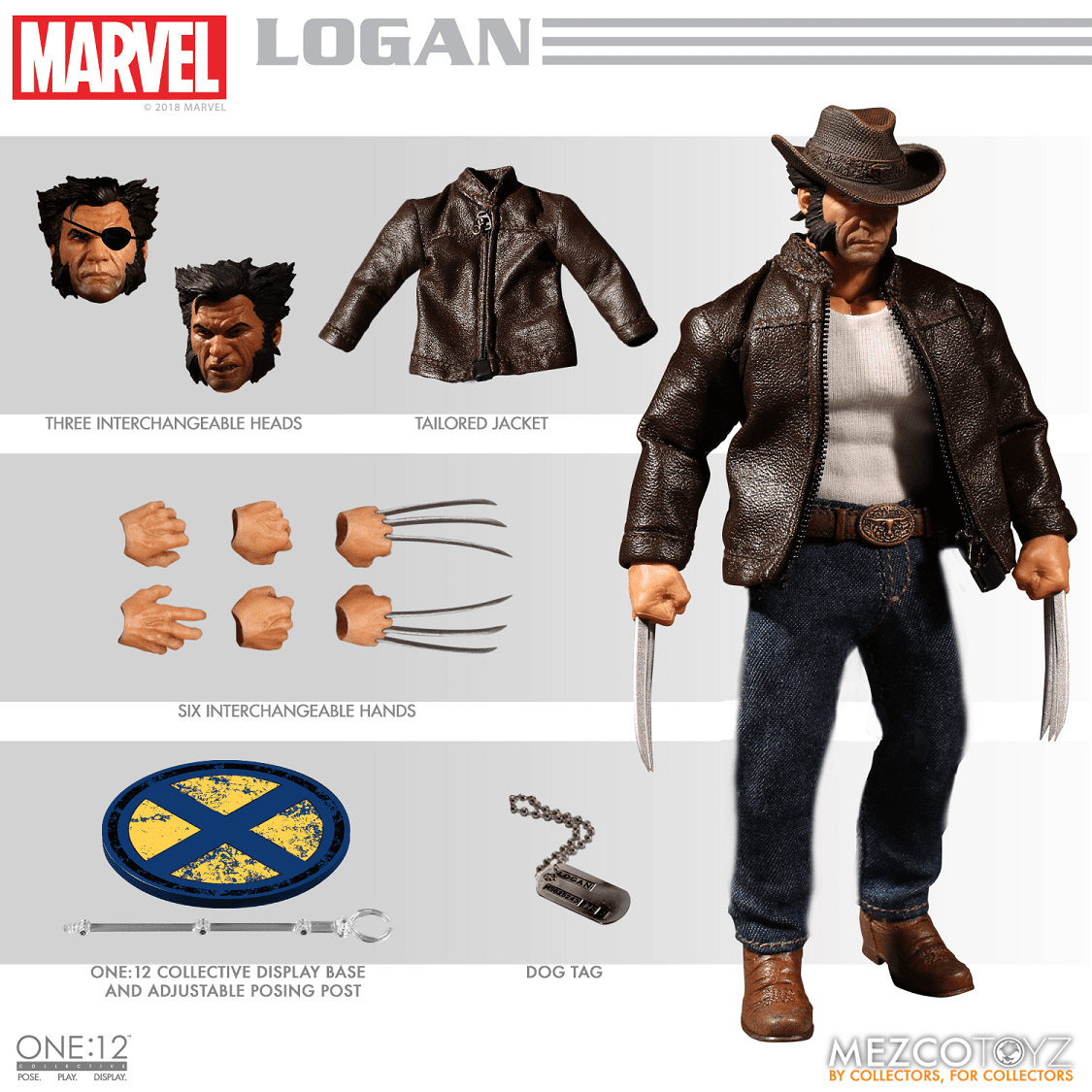 Mezco One 12 Marvel Logan Figure