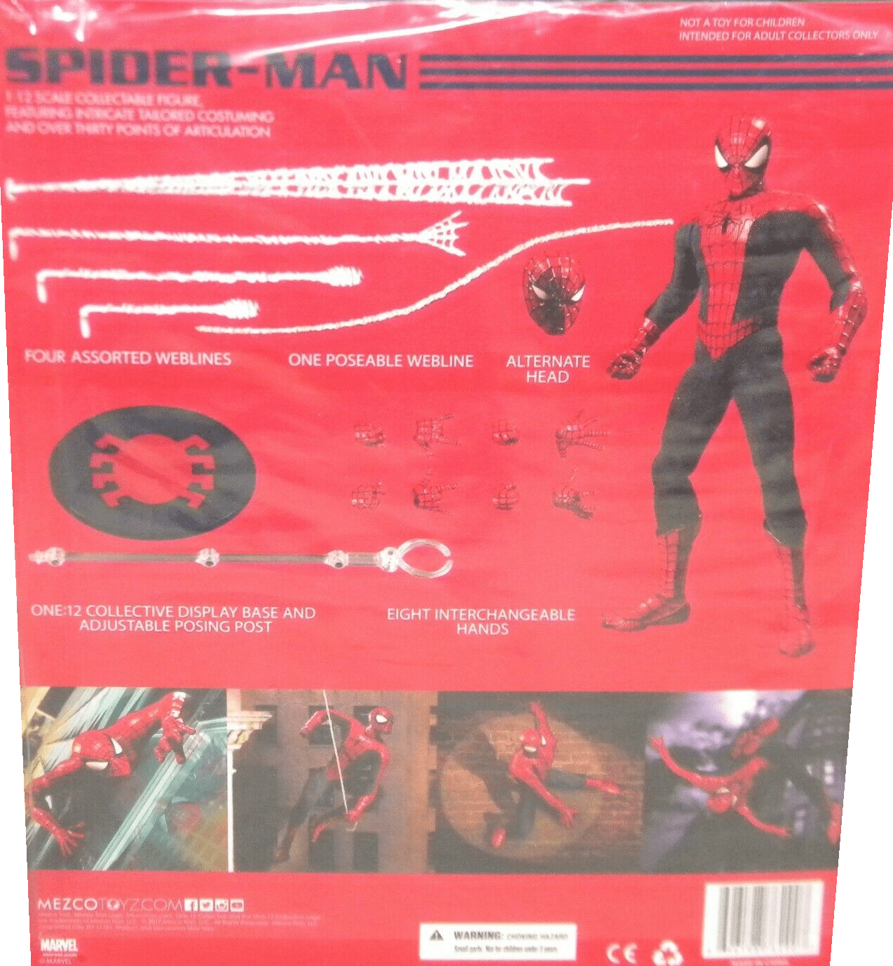Mezco One 12 Marvel Spider-Man Figure