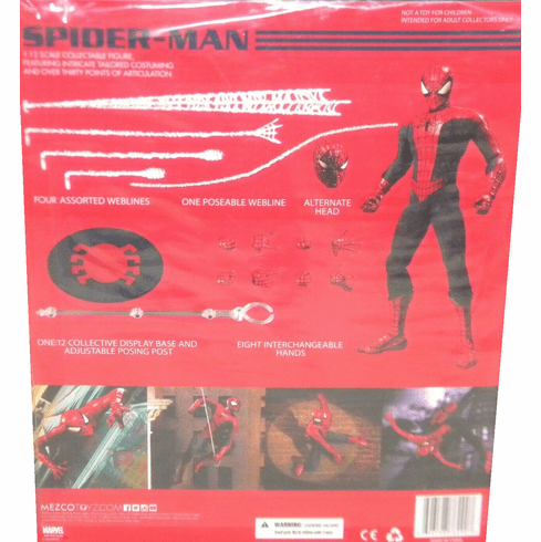Mezco One 12 Marvel Spider-Man Figure