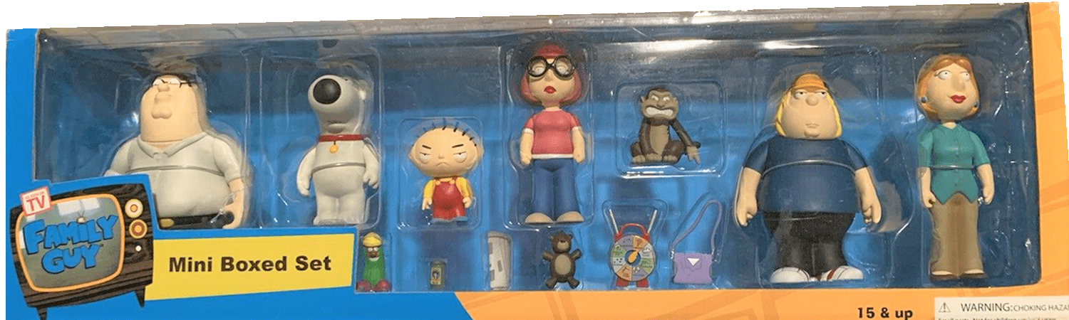 Mezco Toys Family Guy Mini Figure Set