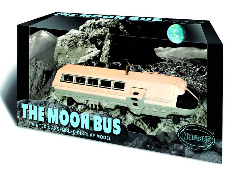 Moebius 2001 A Space Odyssey The Moon Bus Prefinished Display Model