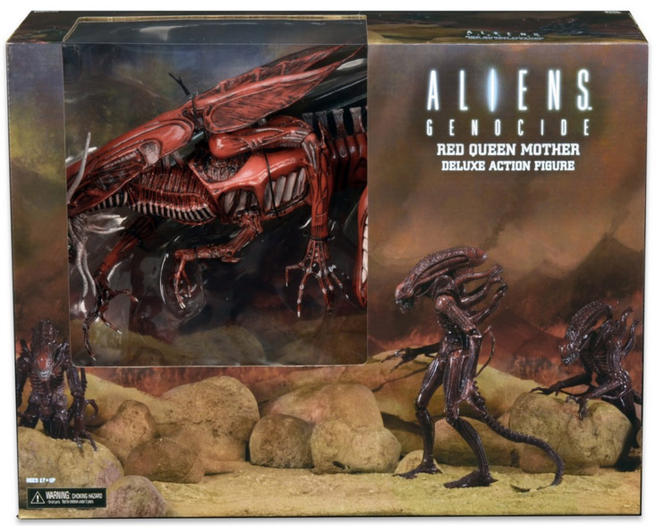 NECA Aliens Genocide Red Queen Mother Deluxe Figure
