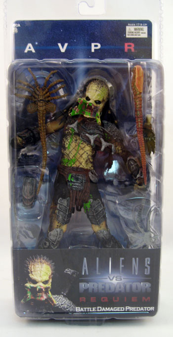 NECA Aliens vs Predator Requiem Series 4 Unmasked Battle Damaged ...