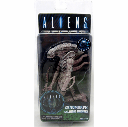 NECA Aliens Xenomorph Albino Drone Figure
