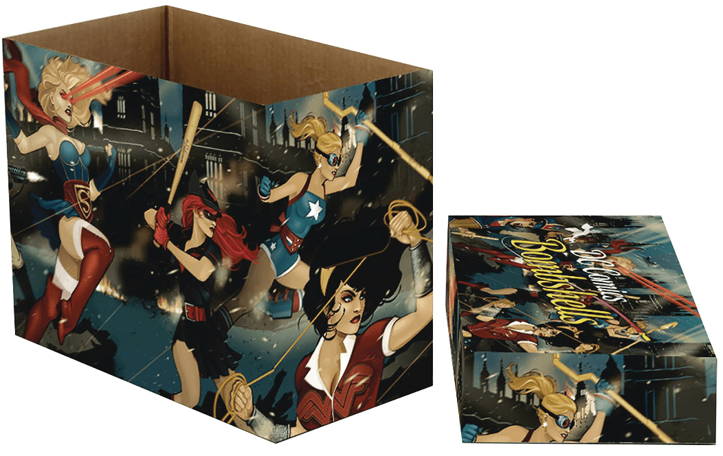 NECA DC Bombshells Short Storage Comic Box