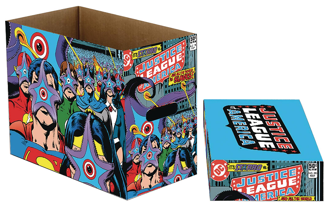 NECA DC Starro Strikes Short Storage Comic Box