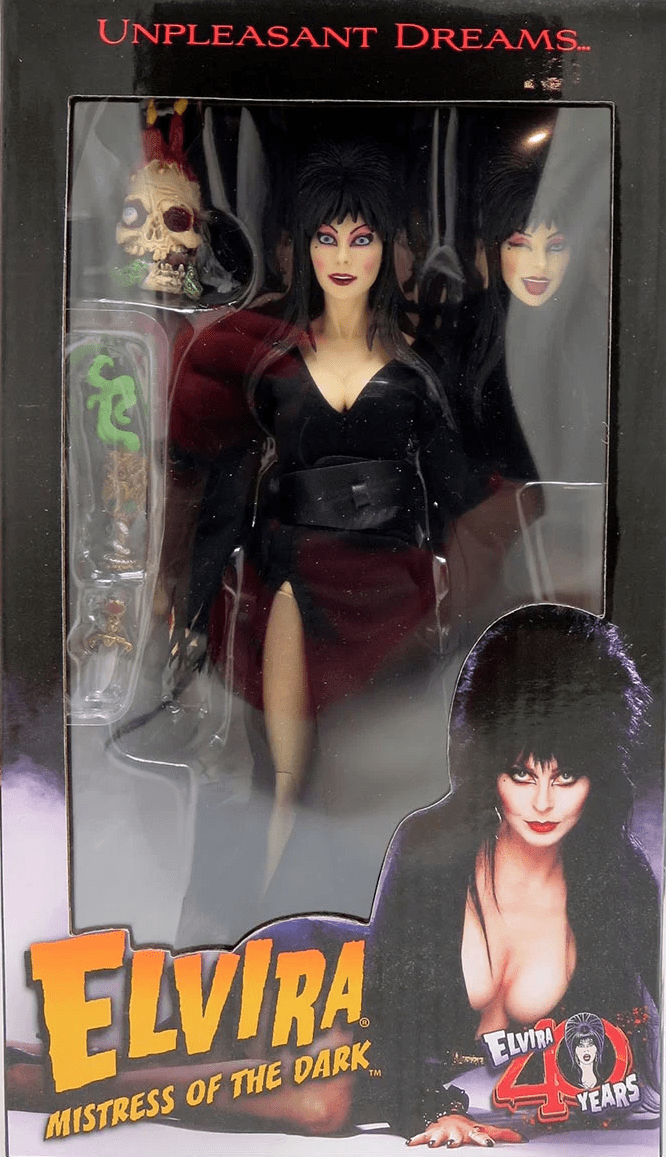 NECA Elvira Mistress Of The Dark Clothed Figure
