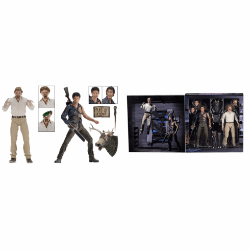 NECA Evil Dead 2 30th Anniversary Hero Ash & Evil Ed Set