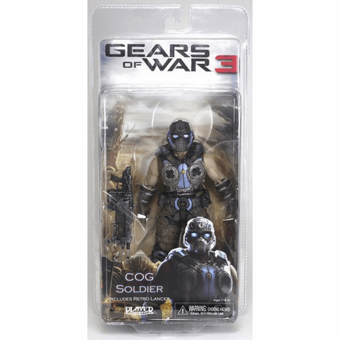 NECA Gears of War 3 COG Soldier Action Figure