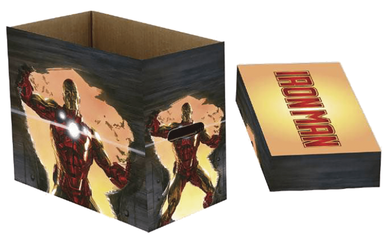 NECA Invincible Iron Man Short Storage Comic Box