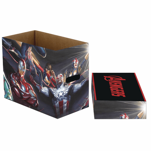 NECA Marvel New Avengers Short Storage Comic Box