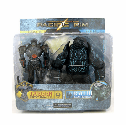 NECA Pacific Rim Battle-Damaged Gipsy Danger and Leatherback 2-Pack Set