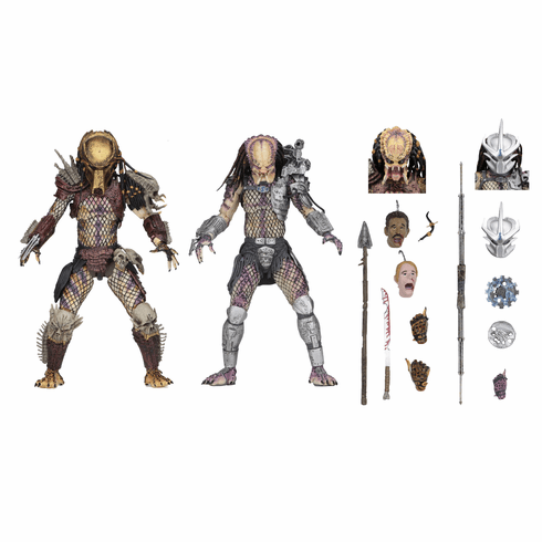 NECA Predator Ultimate Bad Blood & Enforcer Figure Set