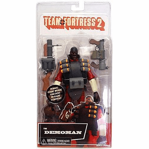 NECA Team Fortress 2 Red Demoman Action Figure