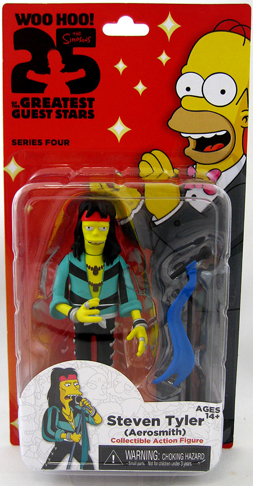NECA The Simpsons 25th Anniversary Aerosmith Steven Tyler Figure
