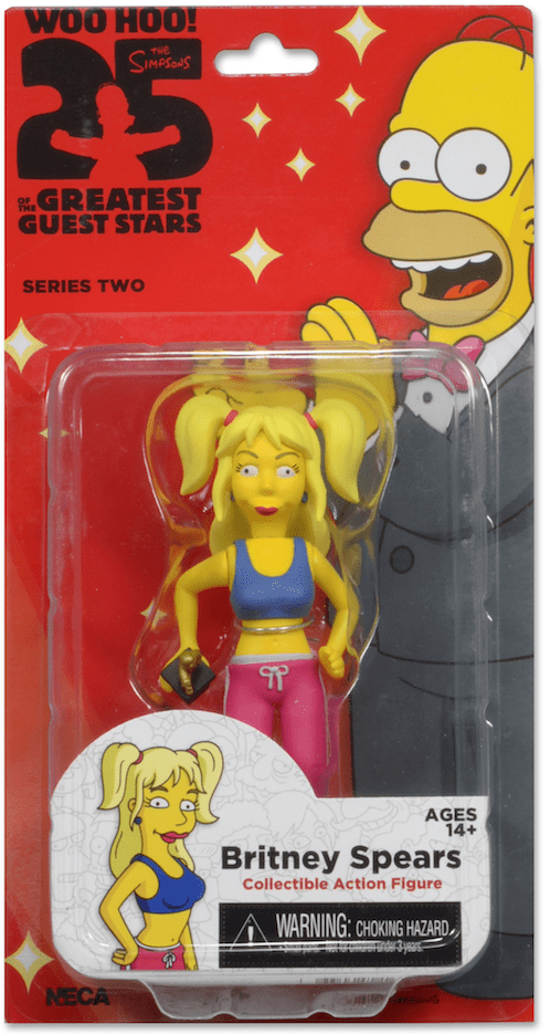 NECA The Simpsons 25th Anniversary Britney Spears Figure