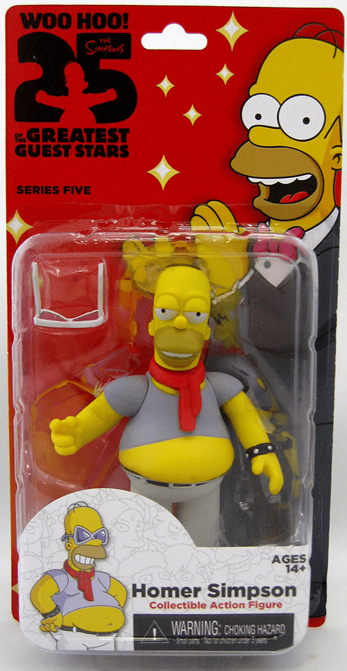 NECA The Simpsons 25th Anniversary Homer Simpson Figure