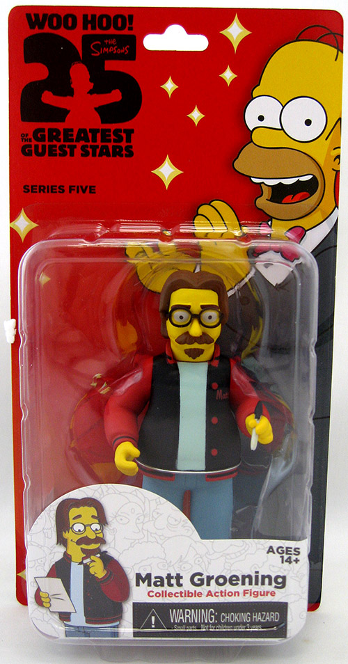 NECA The Simpsons 25th Anniversary Matt Groening Figure