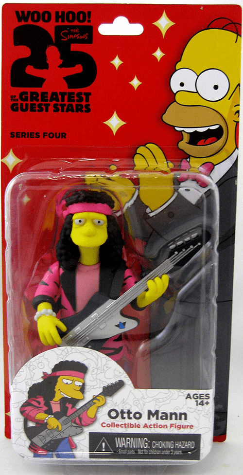 NECA The Simpsons 25th Anniversary Otto Mann Figure