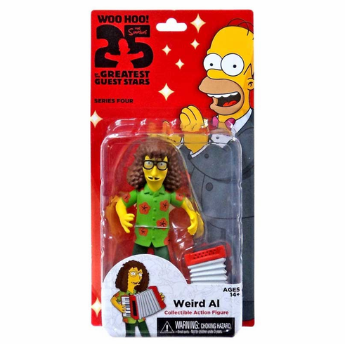 NECA The Simpsons 25th Anniversary Weird Al Figure