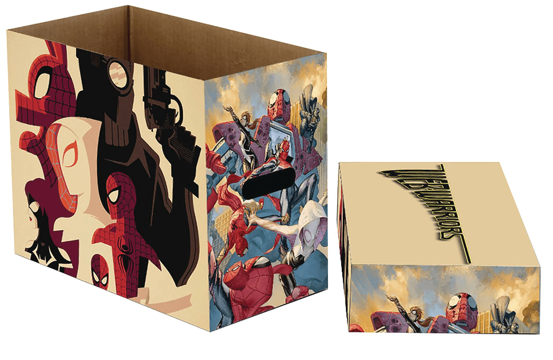 NECA Web Warriors Short Storage Comic Box