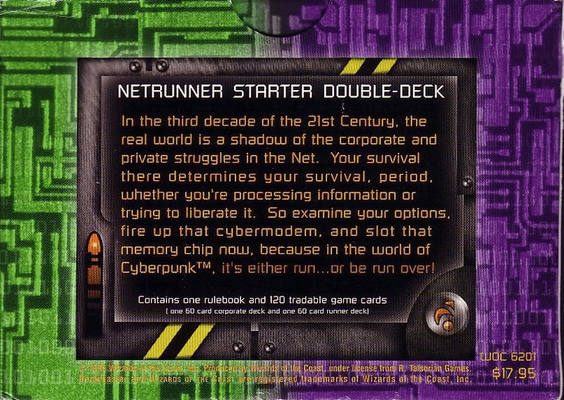 Netrunner Deckmaster Starter Double-Deck