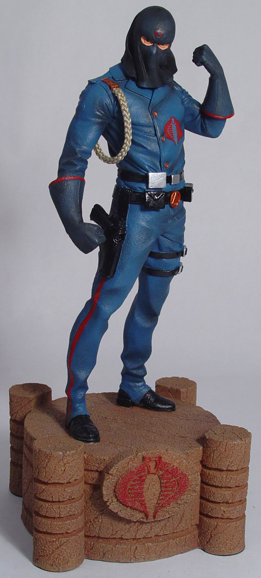 Palisades G.I. Joe Cobra Commander Statue