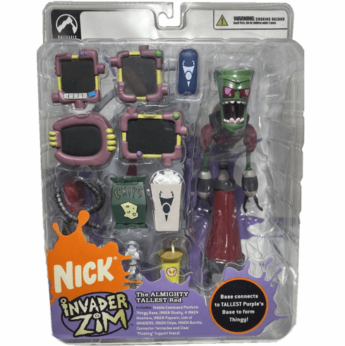 Palisades Nickelodeon Invader Zim The Almighty Tallest Red Figure