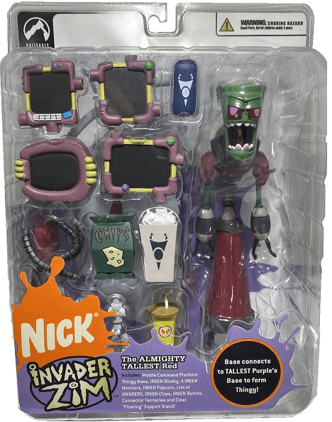 Palisades Nickelodeon Invader Zim The Almighty Tallest Red Figure